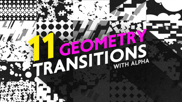 Geometry Pattern Transitions Pack, Motion Graphics | VideoHive