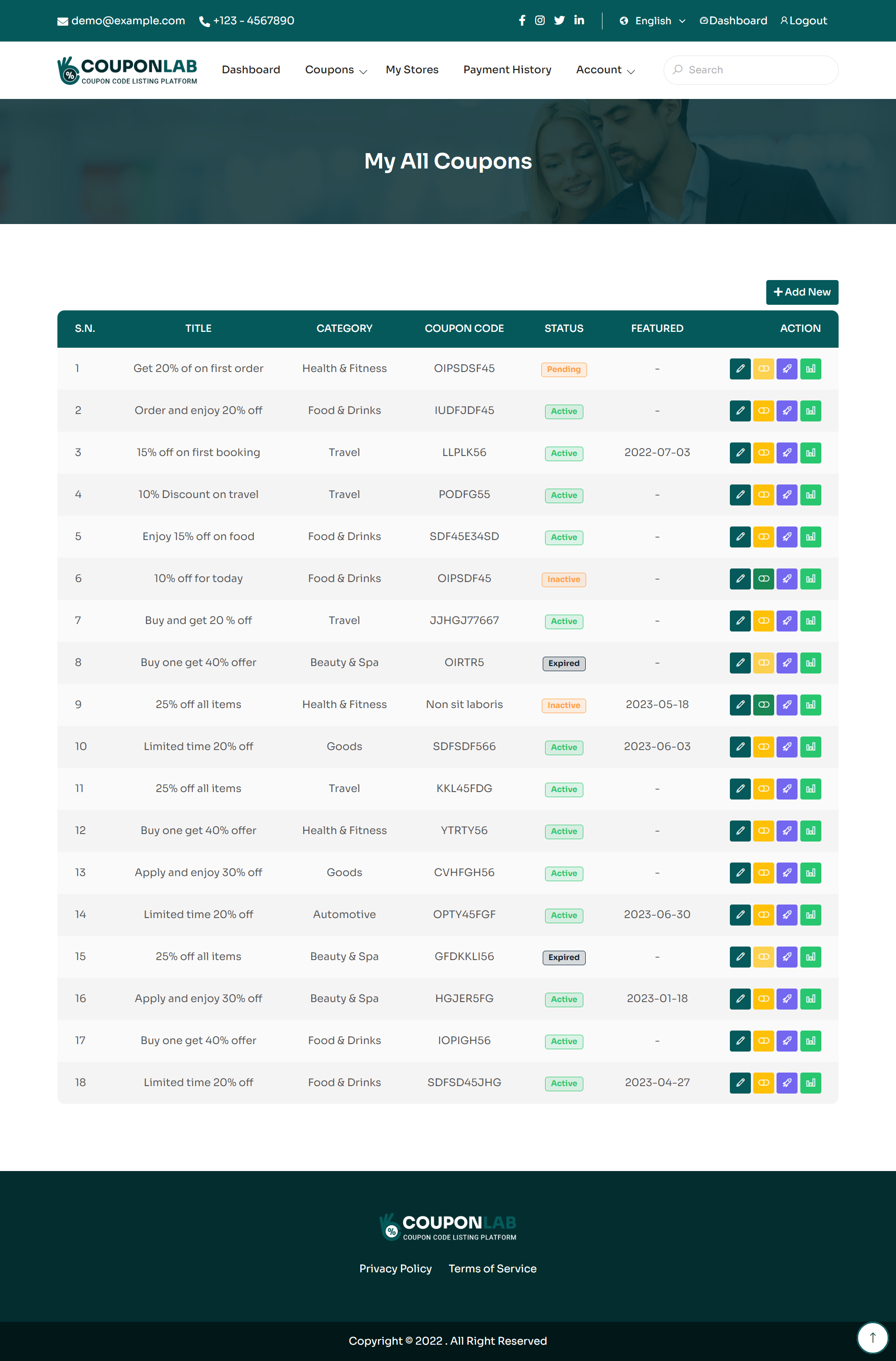 CouponLab - Coupon Code Listing Platform by ViserLab | CodeCanyon