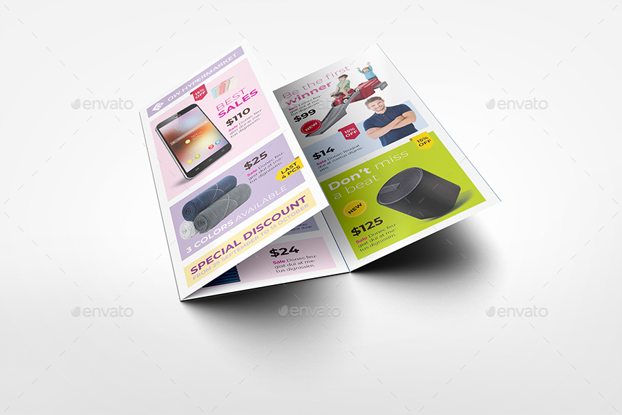 Store Products Catalog Brochure Bundle Template, Print Templates ...