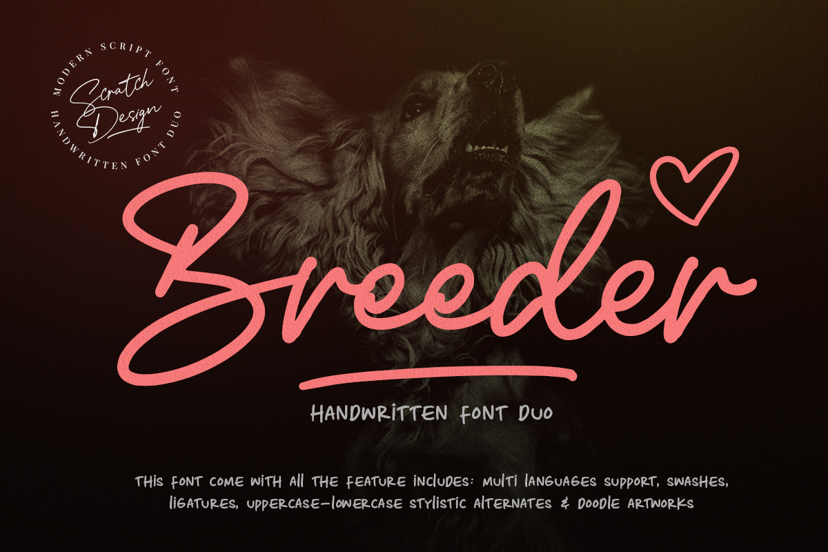 Breeder Font Duo, Fonts | GraphicRiver
