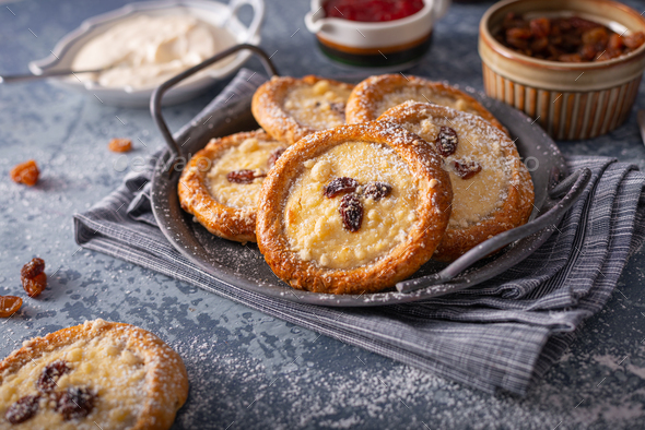 Mini pies with jam Stock Photo by PeteerS | PhotoDune