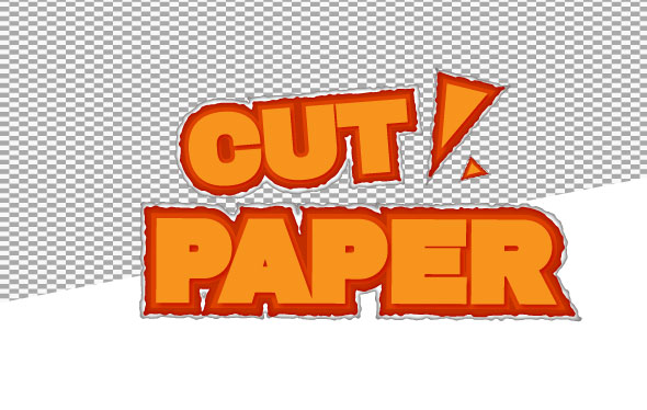 3d Paper Cut Text Effect, Add-ons | GraphicRiver