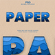 Paper 3d Editable Text Effect Mockup, Add-ons | GraphicRiver