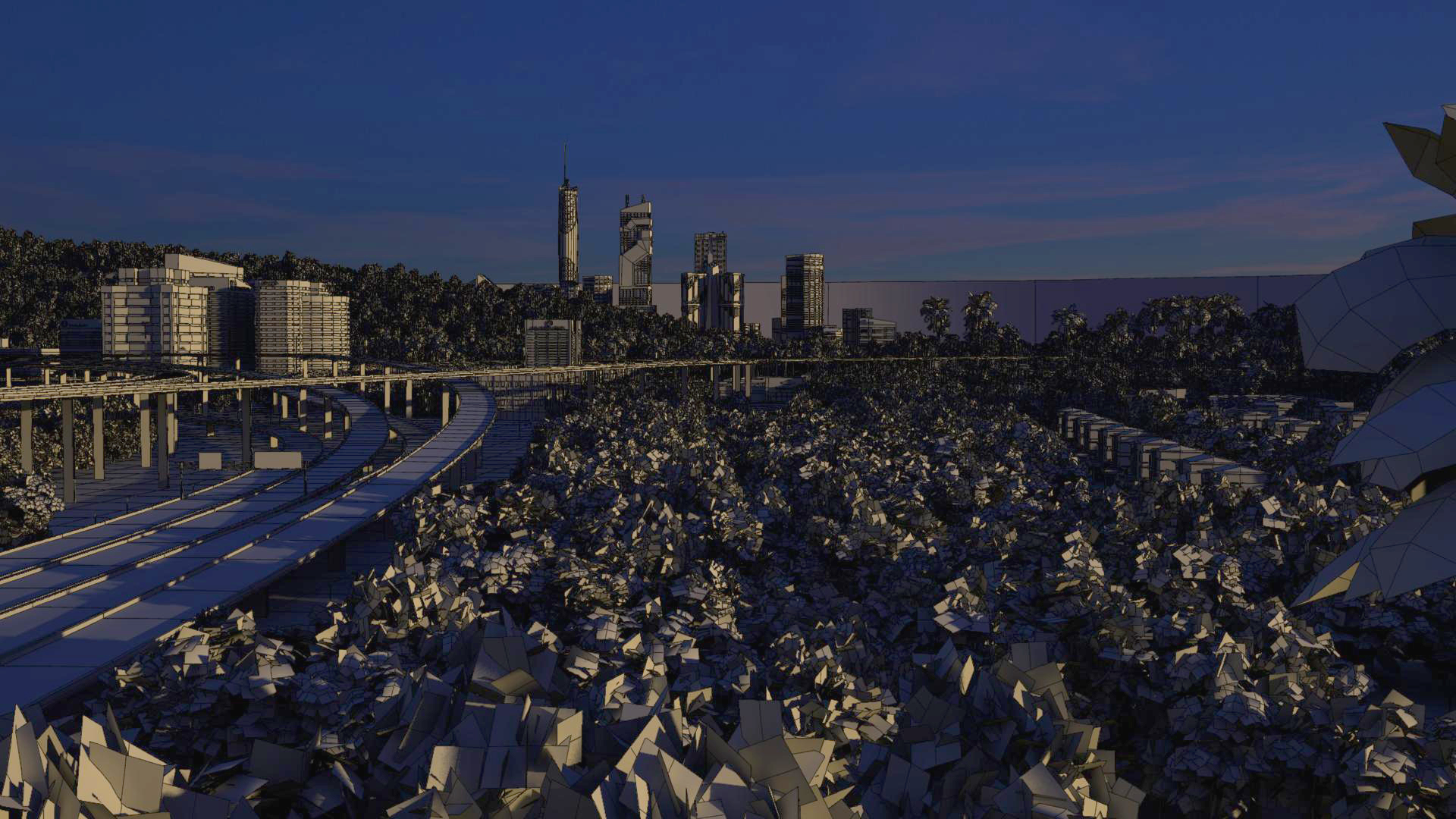 Freeway09 Suburbs by Fwcolbert3D | 3DOcean
