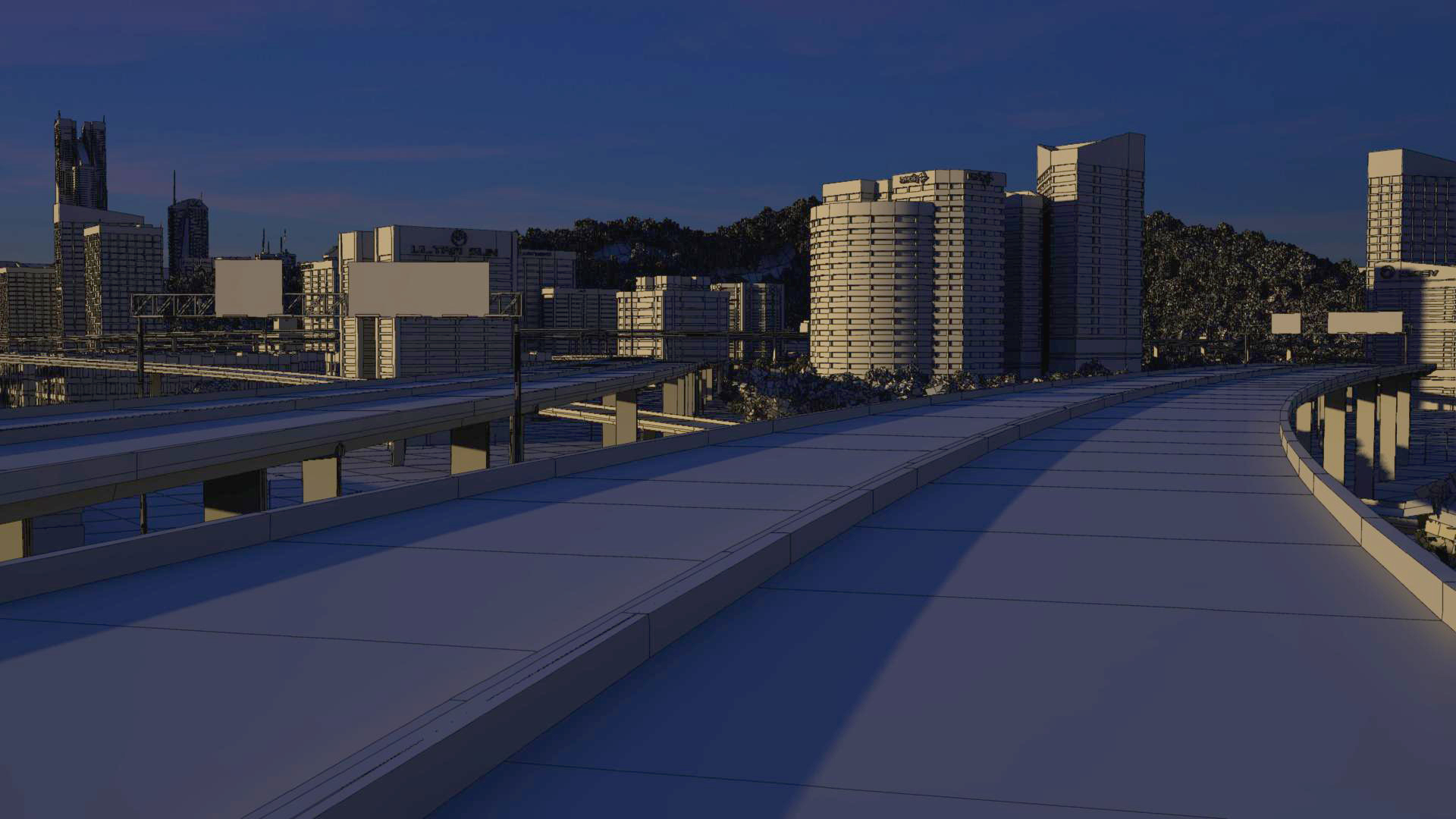 Freeway09 Suburbs by Fwcolbert3D | 3DOcean