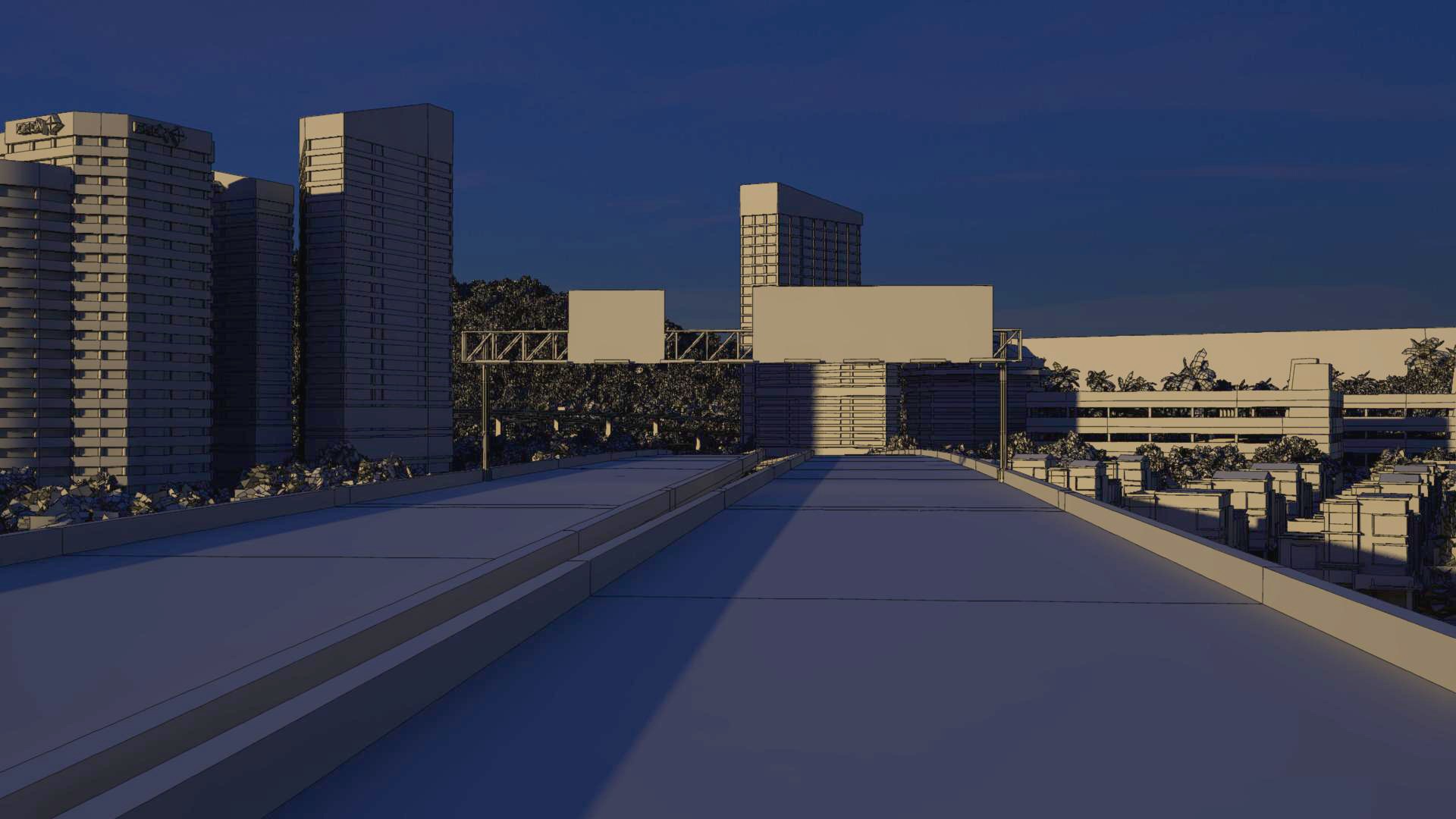 Freeway09 Suburbs by Fwcolbert3D | 3DOcean