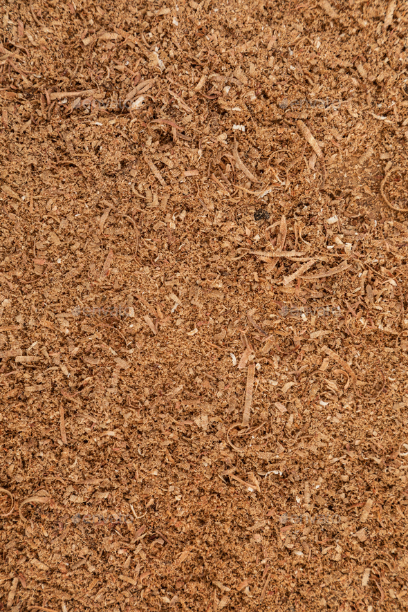Sawdust texture for background. Wood production Stock Photo by collab_media