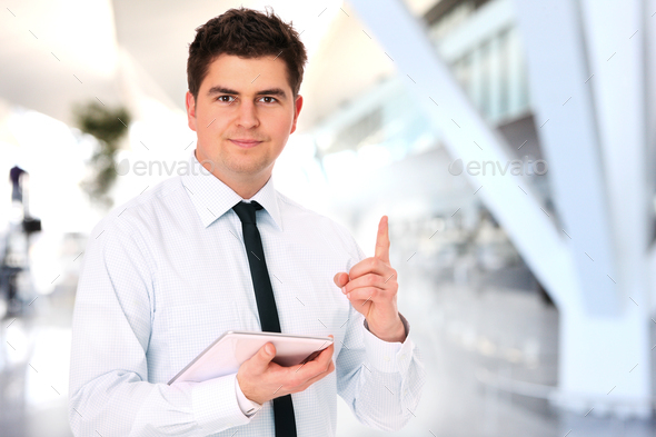 Modern office worker Stock Photo by macniak | PhotoDune