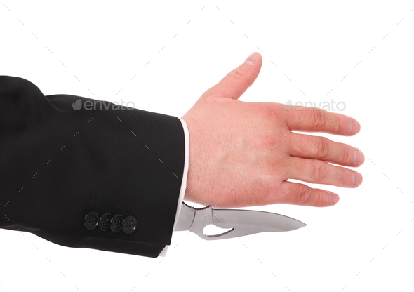 Dangerous hand shake Stock Photo by macniak | PhotoDune