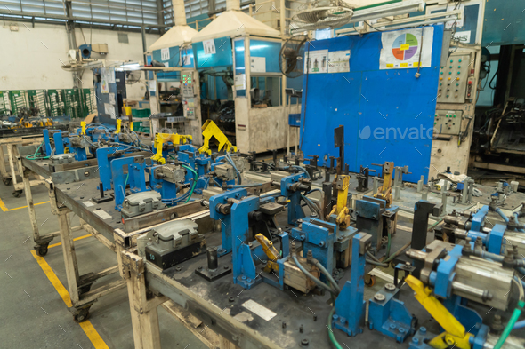 Car seat steel structure manufacturing factory with equipment machine ...