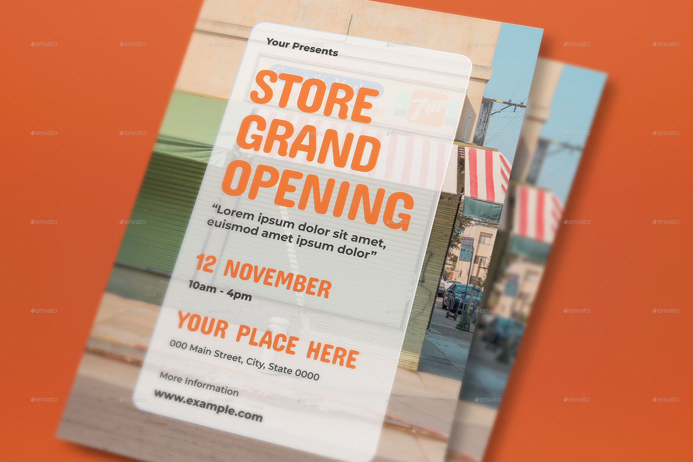 Grand Opening Store Flyer Set by graphicook | GraphicRiver