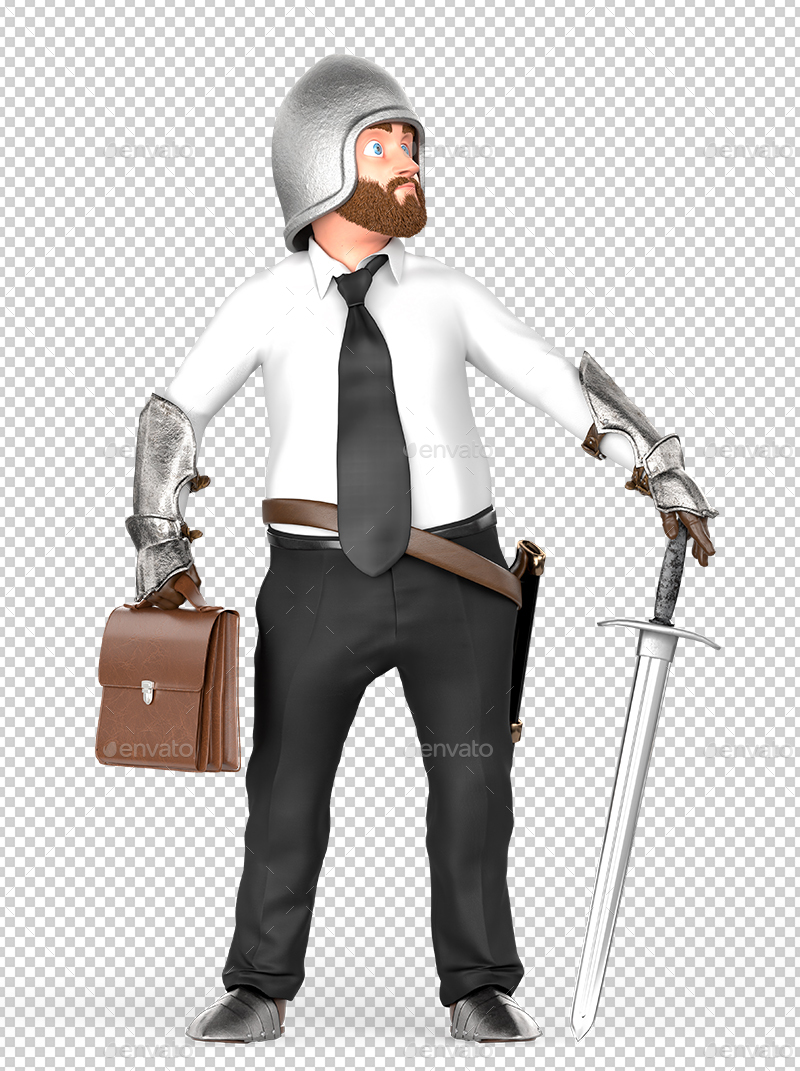 Office Knight. Business Concept, Graphics | GraphicRiver