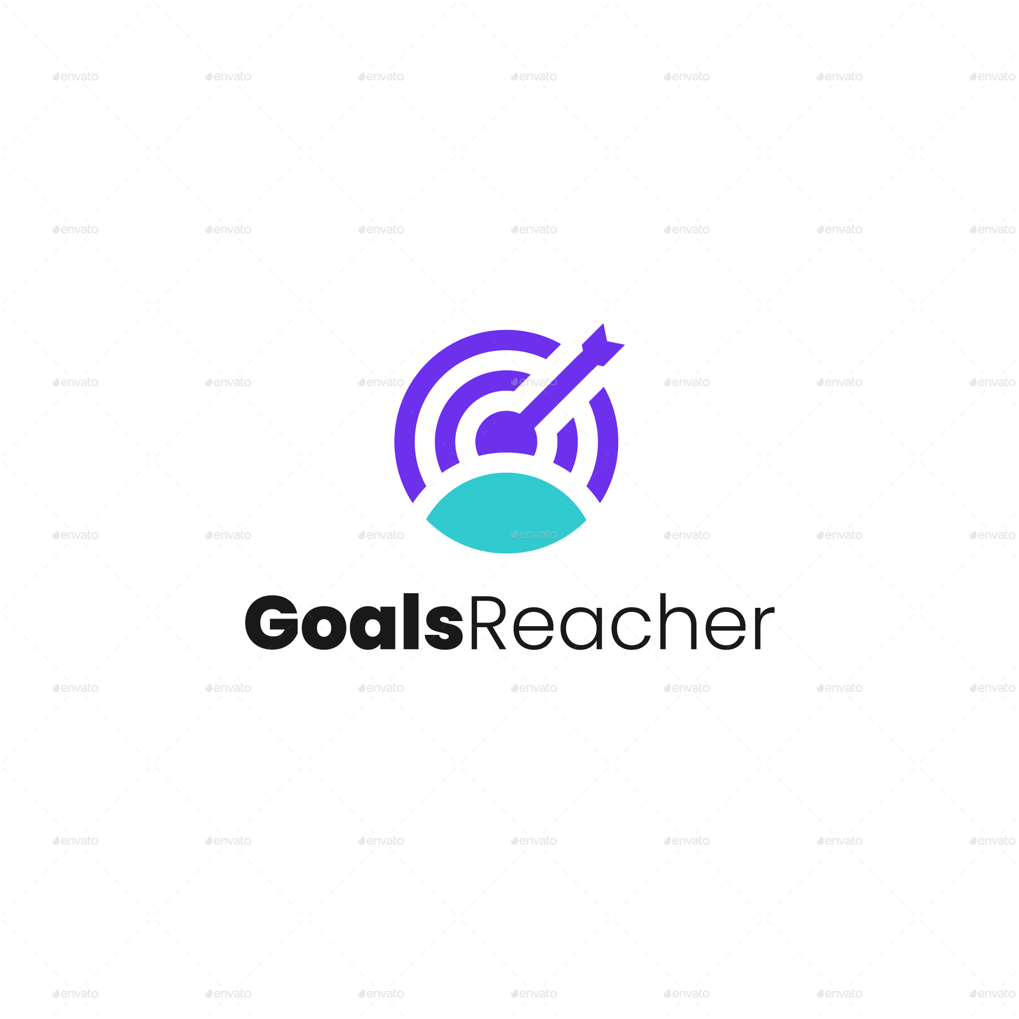 GoalsReacher Logo Design, Logo Templates | GraphicRiver