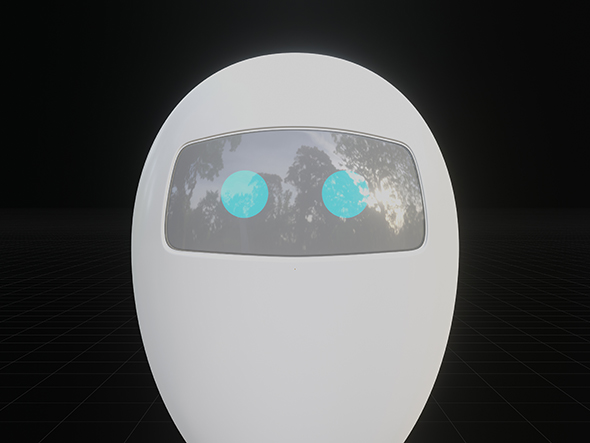 Floating minimal robot by zirconicusso | 3DOcean