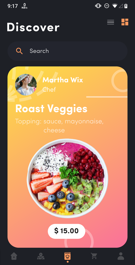 Flutter Food - Restaurant Food Delivery in Flutter by QubicleTechAgency