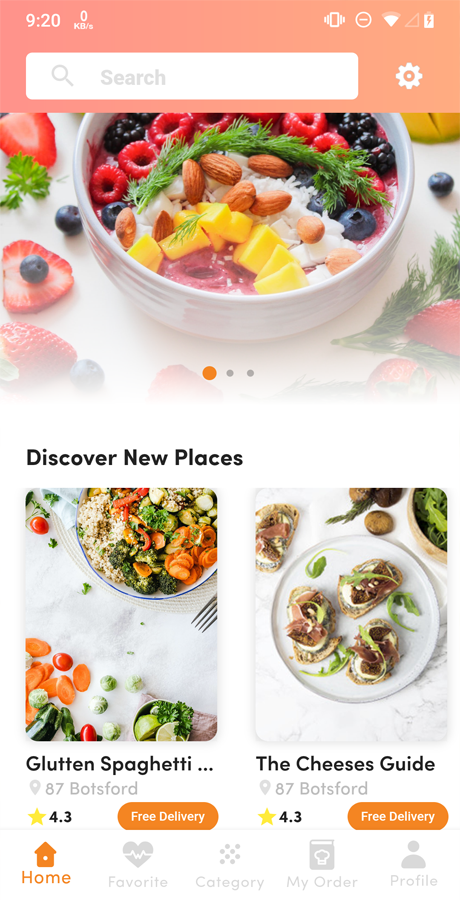 Flutter Food - Restaurant Food Delivery in Flutter by QubicleTechAgency