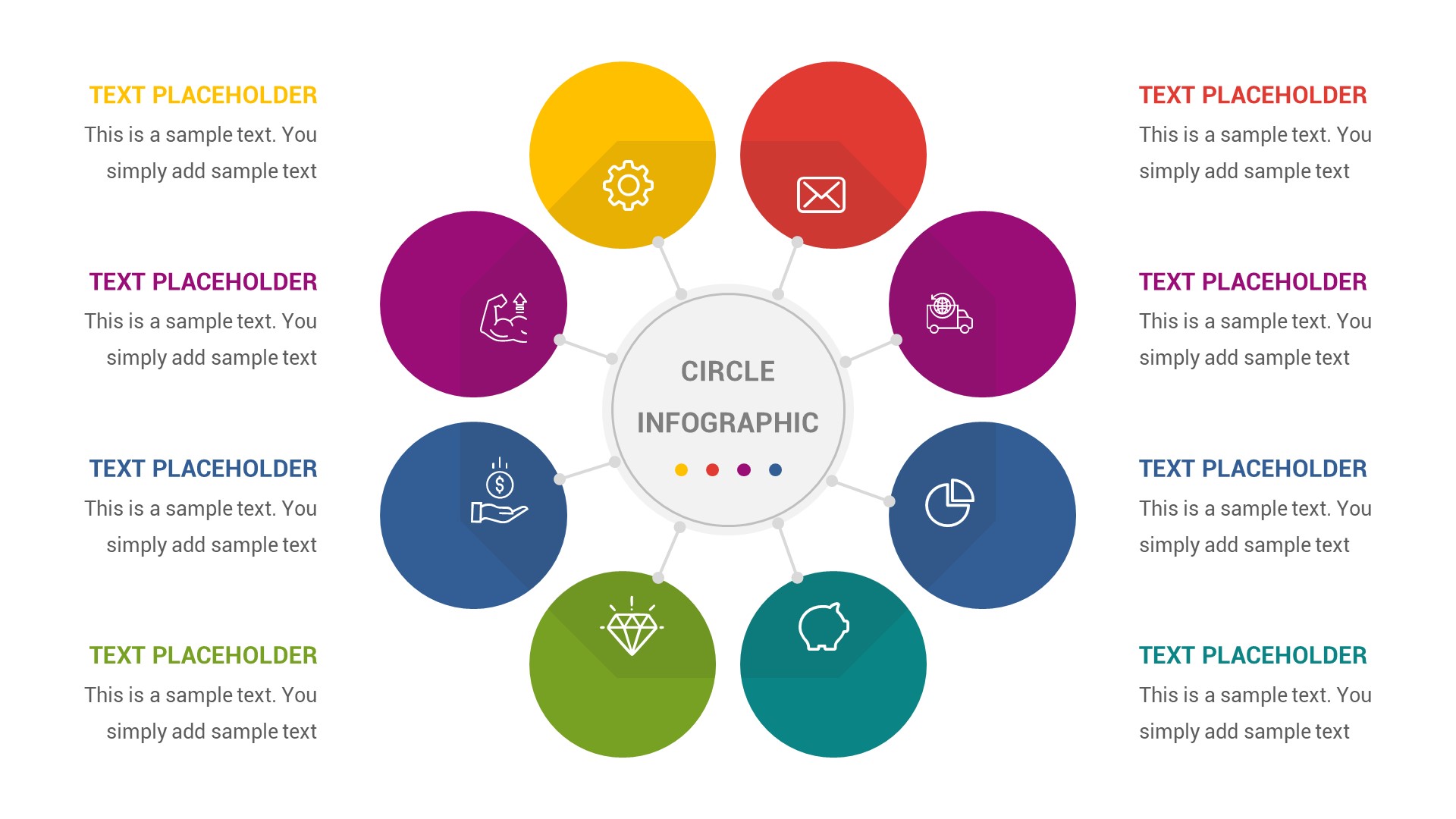 Circle Infographics Keynote Presentation by SOOZ_ART | GraphicRiver