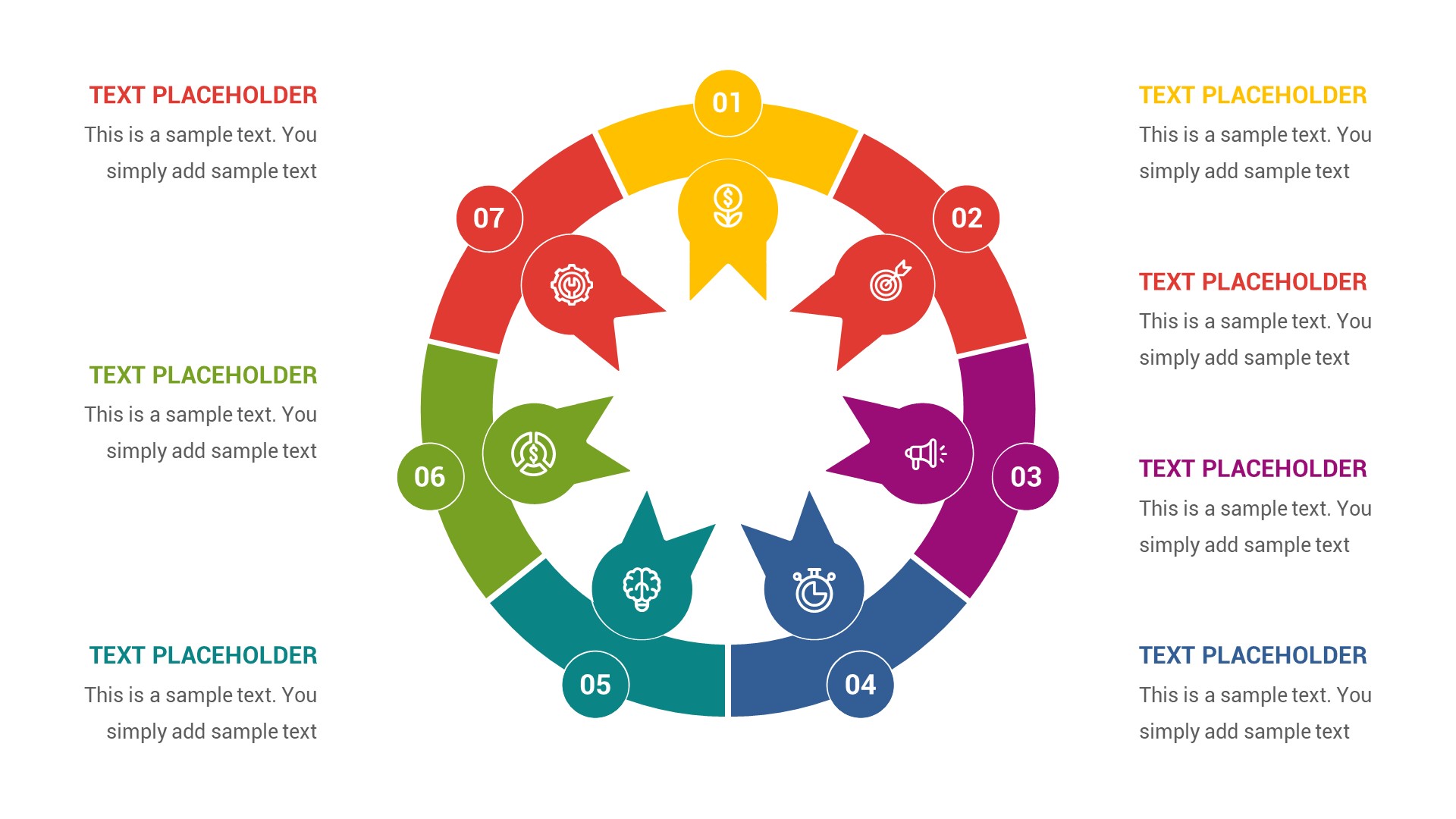 Circle Infographics Keynote Presentation by SOOZ_ART | GraphicRiver