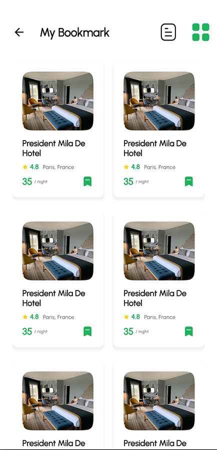 HotelBook - Booking Flutter App UI Template by dokkanagency | CodeCanyon