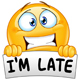 Im Late Emoticon, Vectors | GraphicRiver