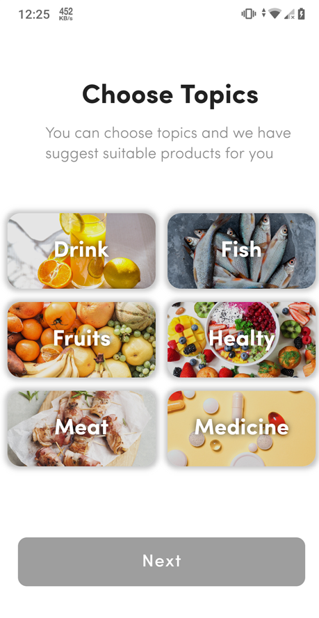 Flutter Grocery – Bigrocery in Flutter grocery app flutter template app ...