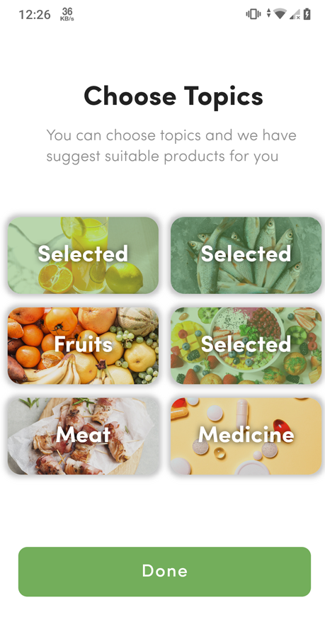 Flutter Grocery – Bigrocery in Flutter grocery app flutter template app ...