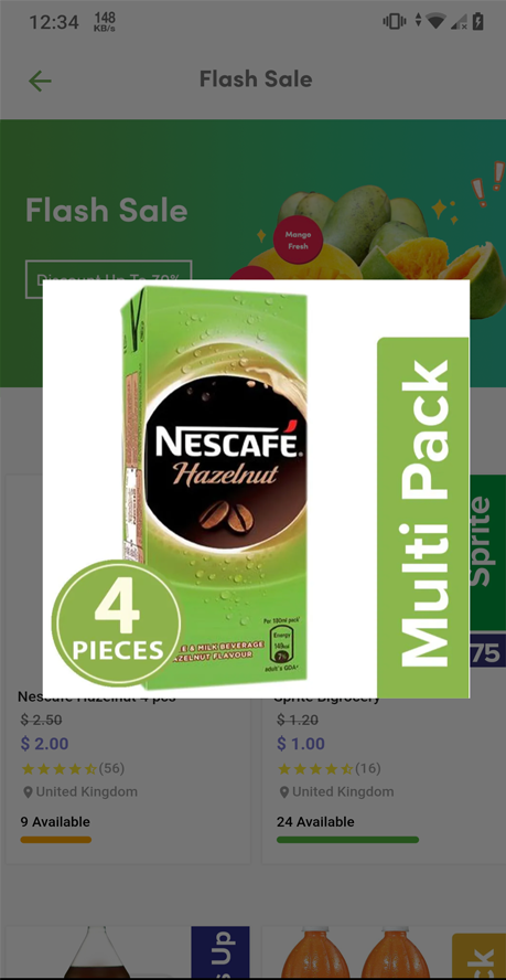 Flutter Grocery – Bigrocery in Flutter grocery app flutter template app ...