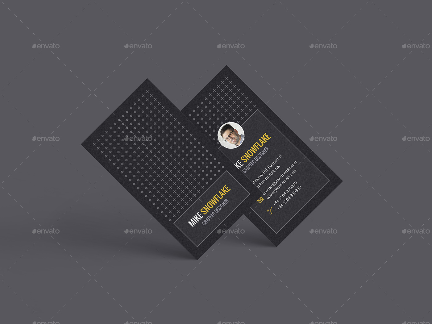 Freelancer Business Card Template, Print Templates | GraphicRiver