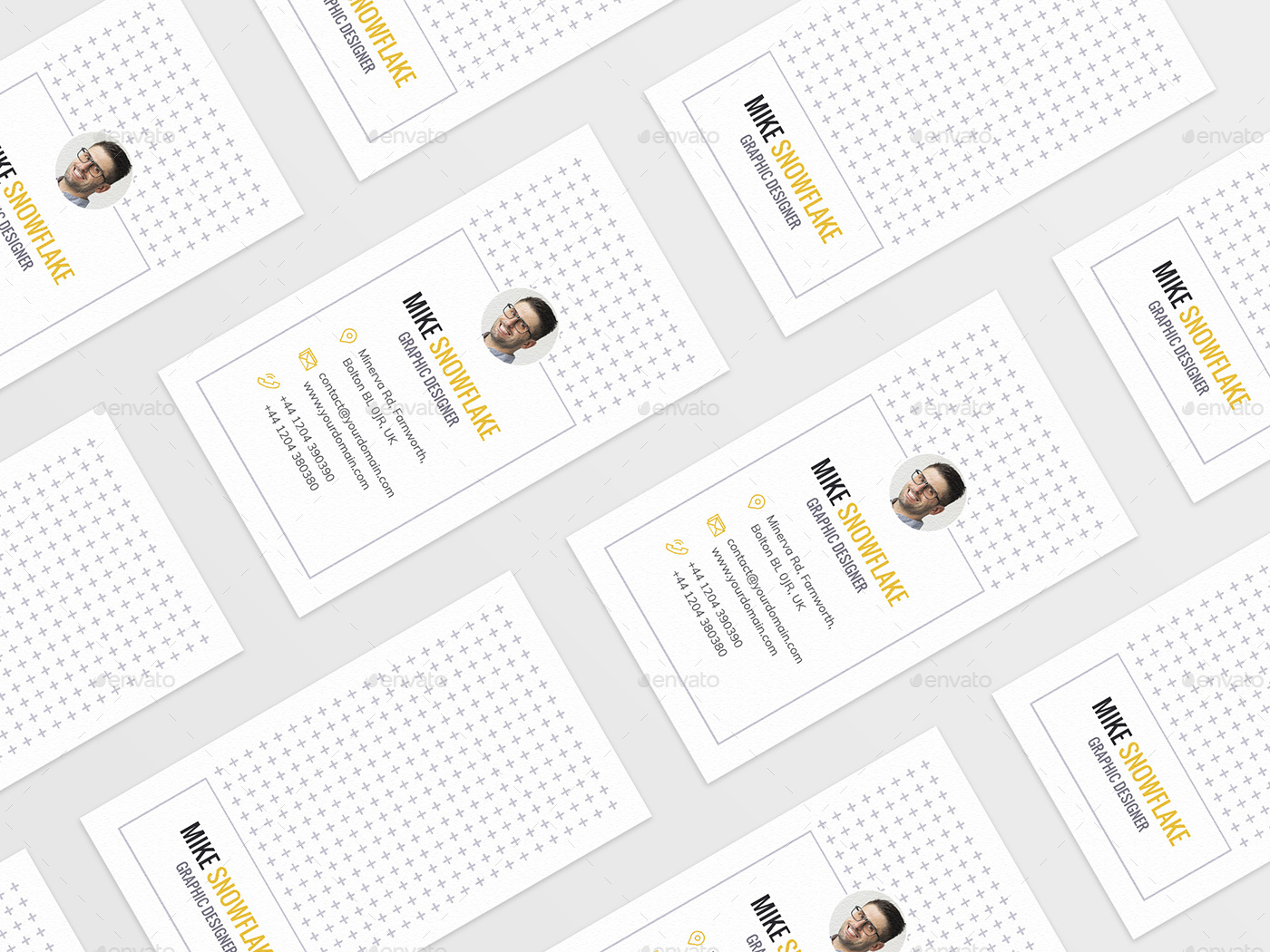 Freelancer Business Card Template, Print Templates | GraphicRiver