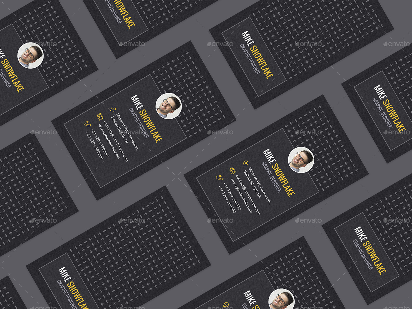 Freelancer Business Card Template, Print Templates | GraphicRiver