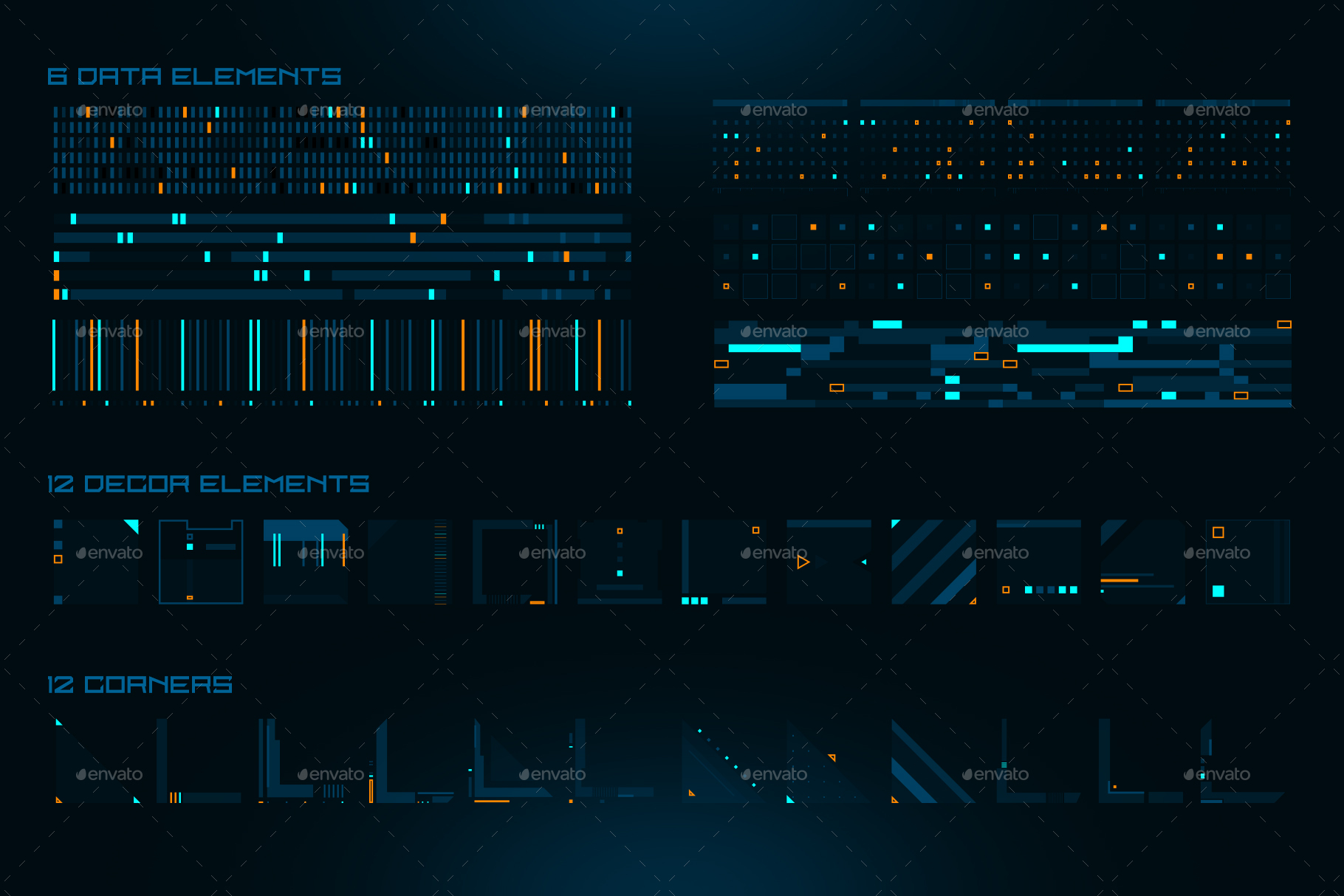 Sci Fi UI Set, Game Assets | GraphicRiver