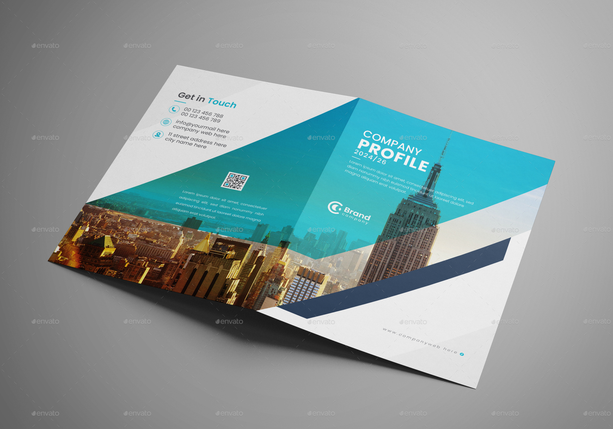 Bi-Fold Brochure, Print Templates | GraphicRiver