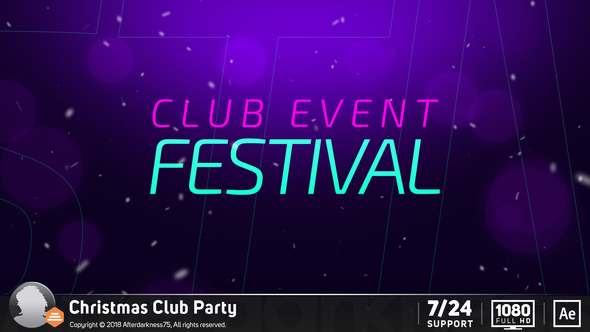 Club Party Event by Afterdarkness75 | VideoHive