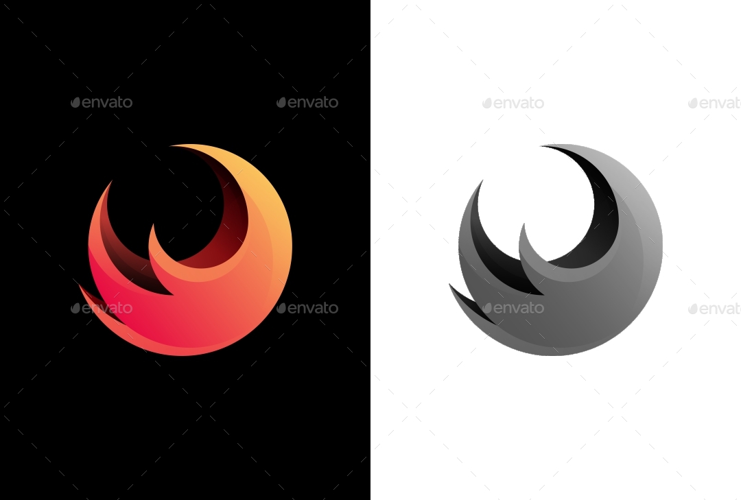 Circle Gradient Logo Template, Logo Templates | GraphicRiver