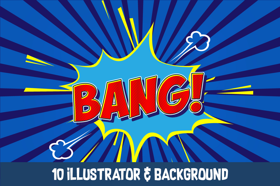 Comic Book Text Effects for Illustrator, Add-ons | GraphicRiver