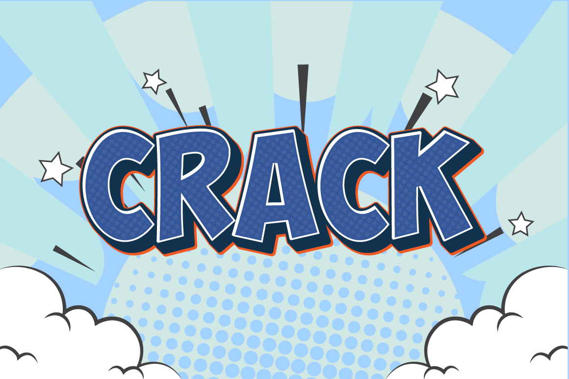 Comic Book Text Effects for Illustrator, Add-ons | GraphicRiver