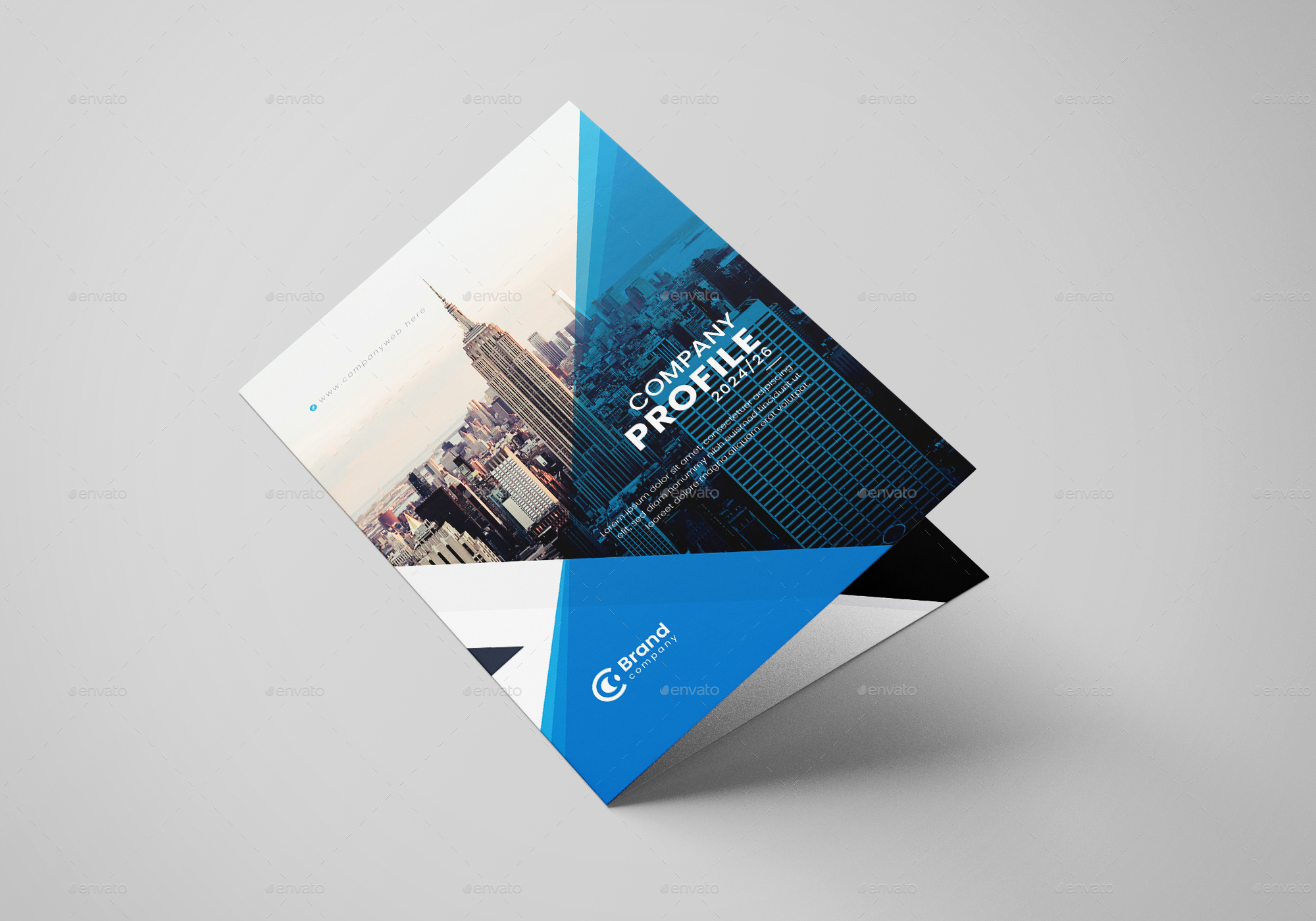 Bi-Fold Brochure Template, Print Templates | GraphicRiver