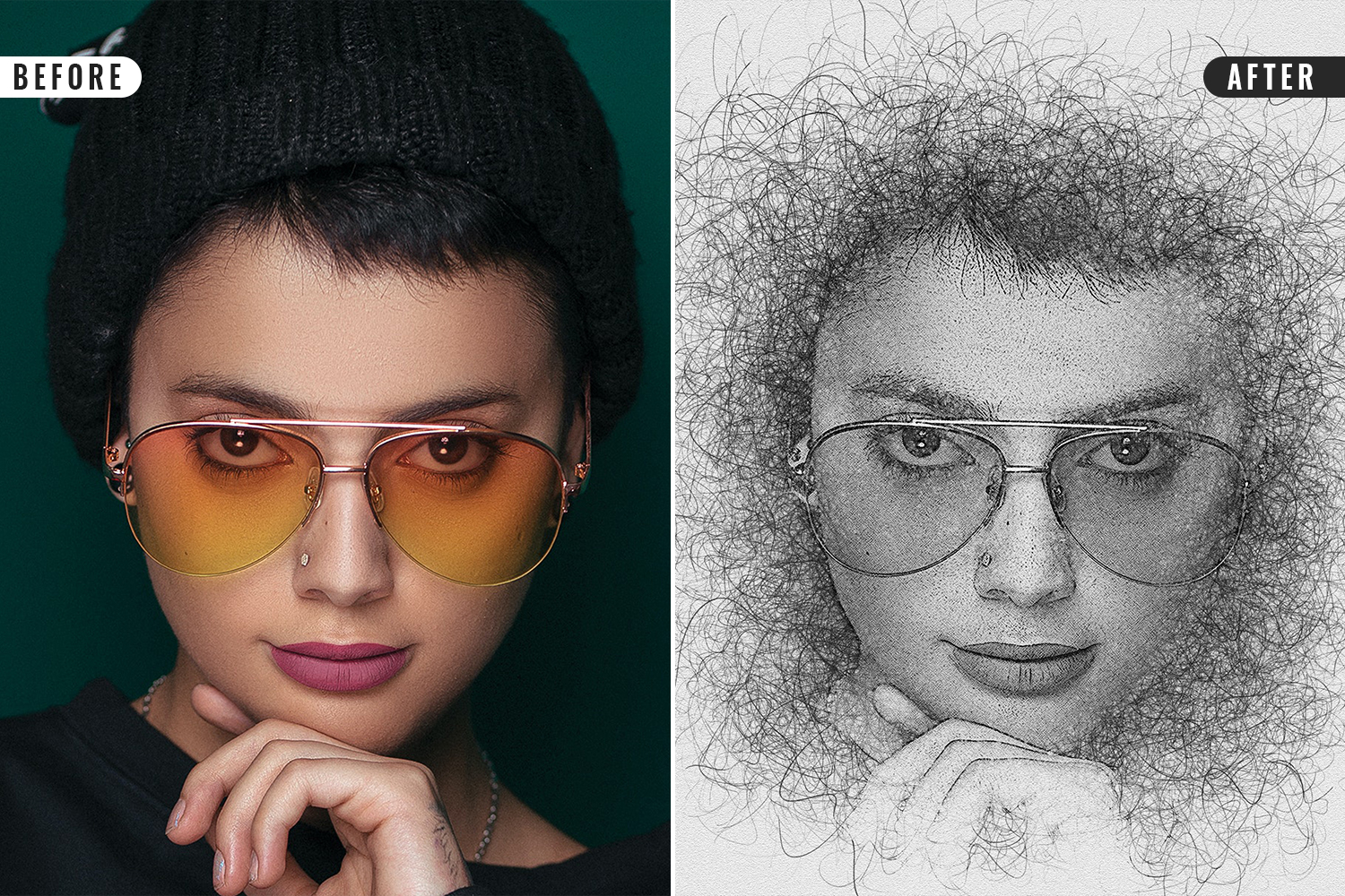 Sketch Effect Photoshop, Add-ons | GraphicRiver