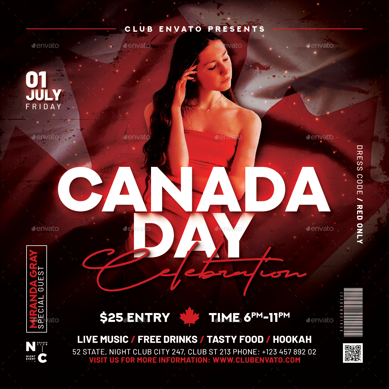 Canada Day Flyer, Print Templates | GraphicRiver