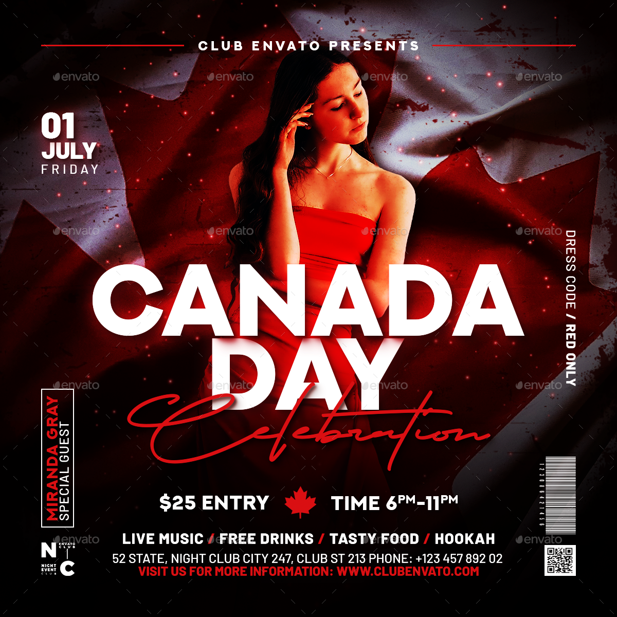 Canada Day Flyer, Print Templates | GraphicRiver