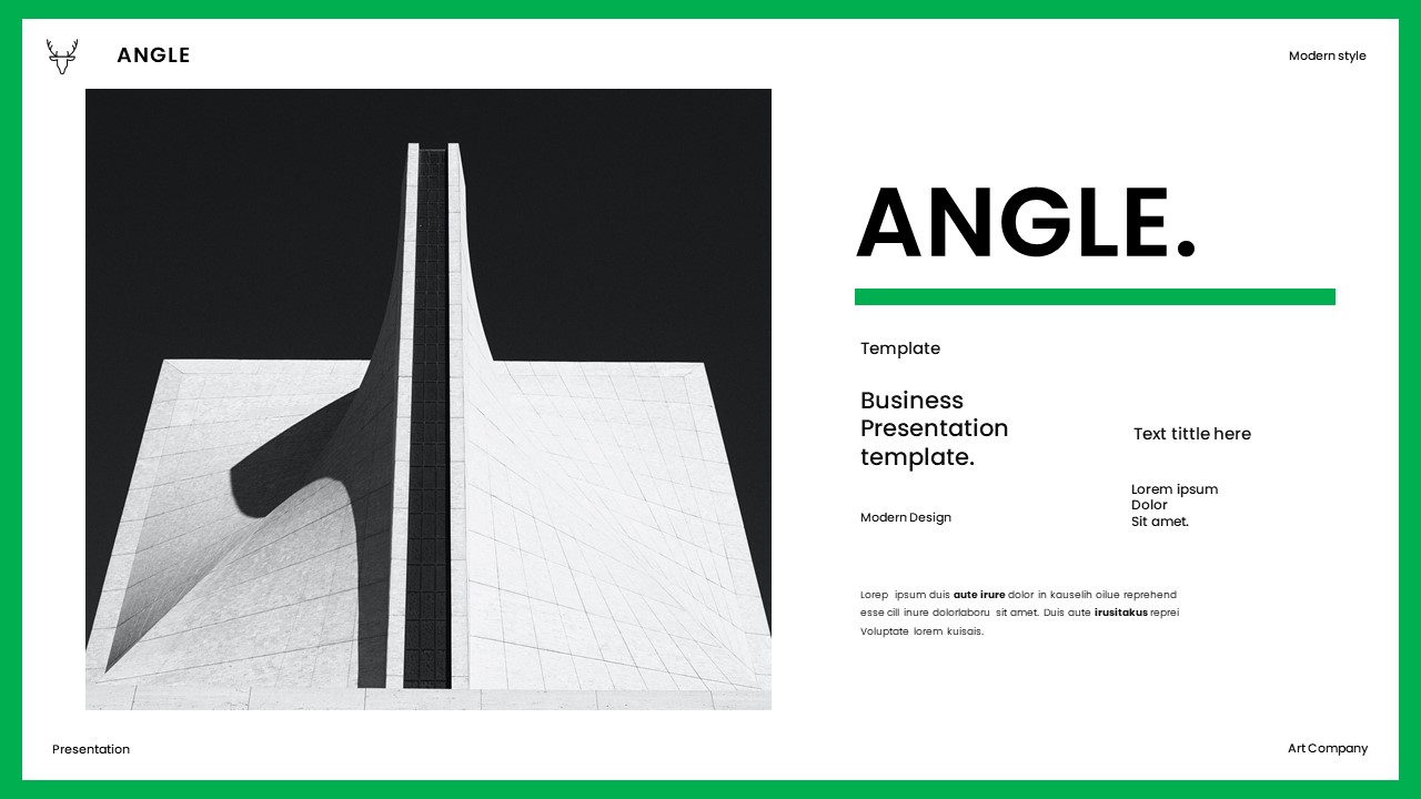 Angel - Google Slide Presentation Template, Presentation Templates