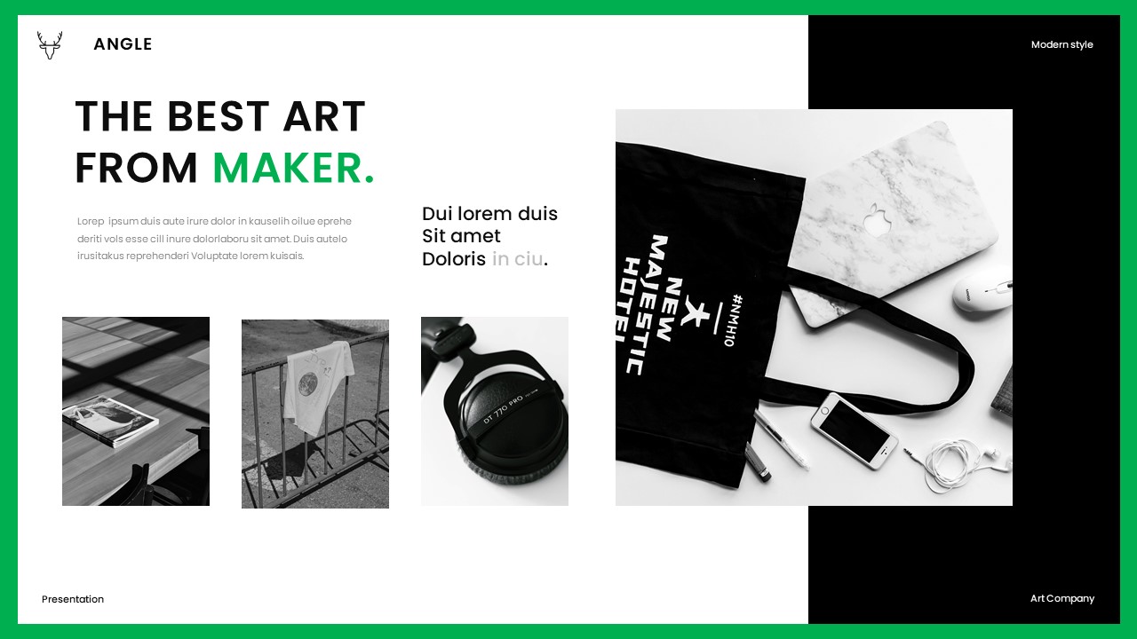 Angel - Google Slide Presentation Template, Presentation Templates