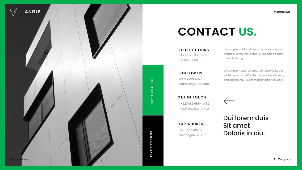 Angel - Google Slide Presentation Template, Presentation Templates