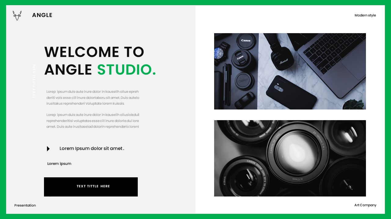 Angel - PowerPoint Business Presentation Template, Presentation Templates