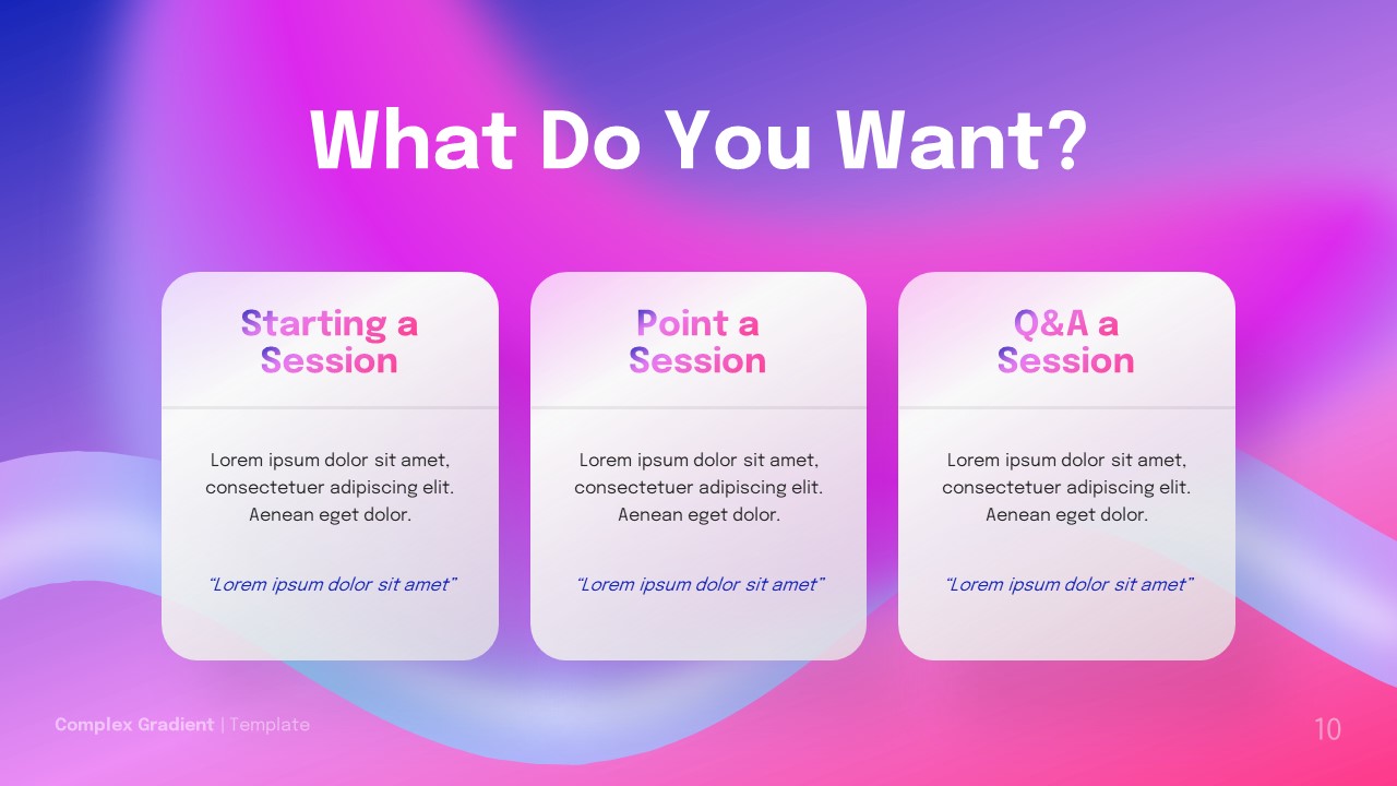 Complex Gradient Creative Multipurpose PowerPoint Template ...