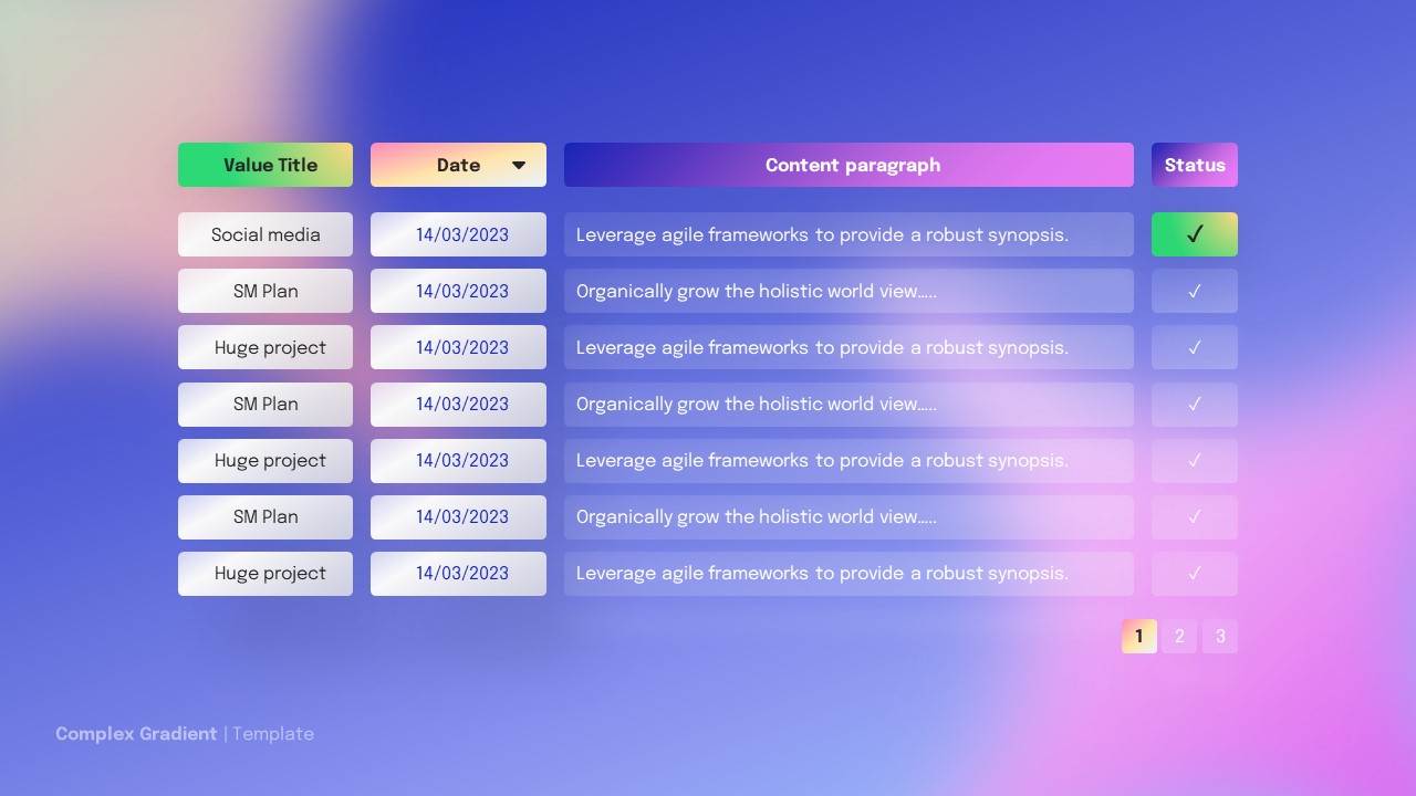 Complex Gradient Creative Multipurpose PowerPoint Template ...