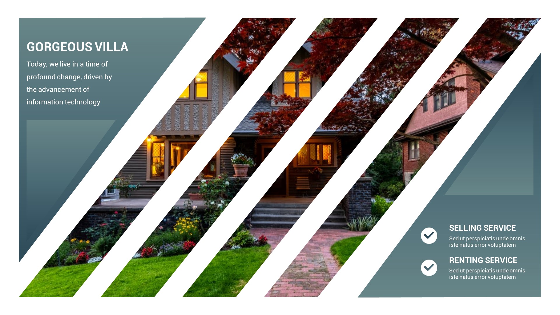 Real Estate PowerPoint Presentation Template, Presentation Templates