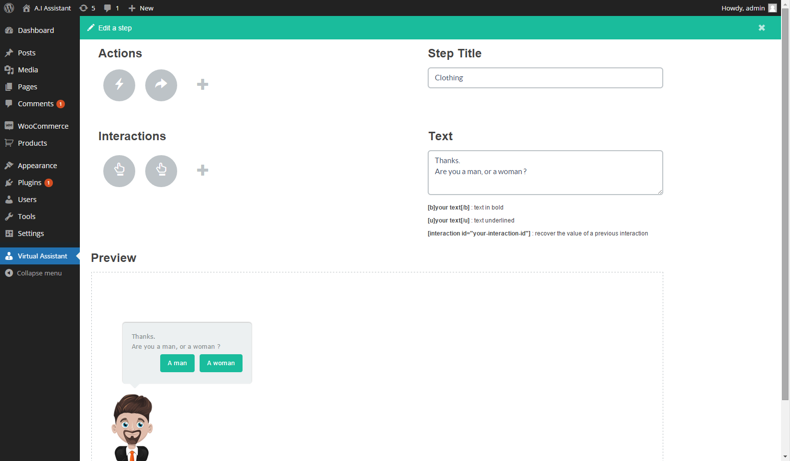 Wp Virtual Assistant By Loopus Codecanyon 6455