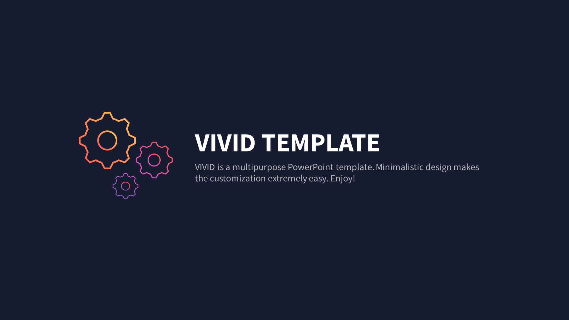 VIVID 2022 - Professional PowerPoint Presentation Template ...