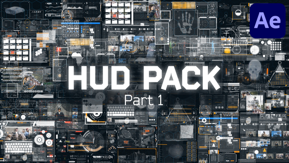 HUD Pack | Part 1, After Effects Project Files | VideoHive